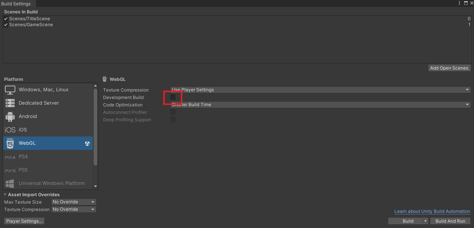 UnityRoomでゲームを公開するための設定ガイド | ペンギンモドキのブログ